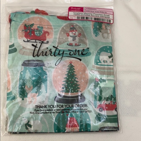 thirty-one | Holiday | 33 Thirty One Timeless Memory Pouches Sm Snow ...